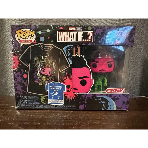 Funko | Toys | Marvel Studios What If Black Light Infinity Killmonger ...